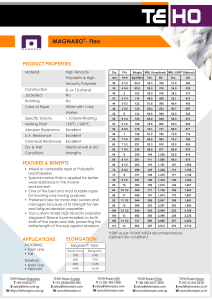 MAGNARO® Flex rope | Specialist in Ropes | TEHO Ropes Europe